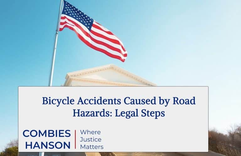 Bicycle Accidents Caused By Road Hazards: Legal Steps - Combies Hanson ...